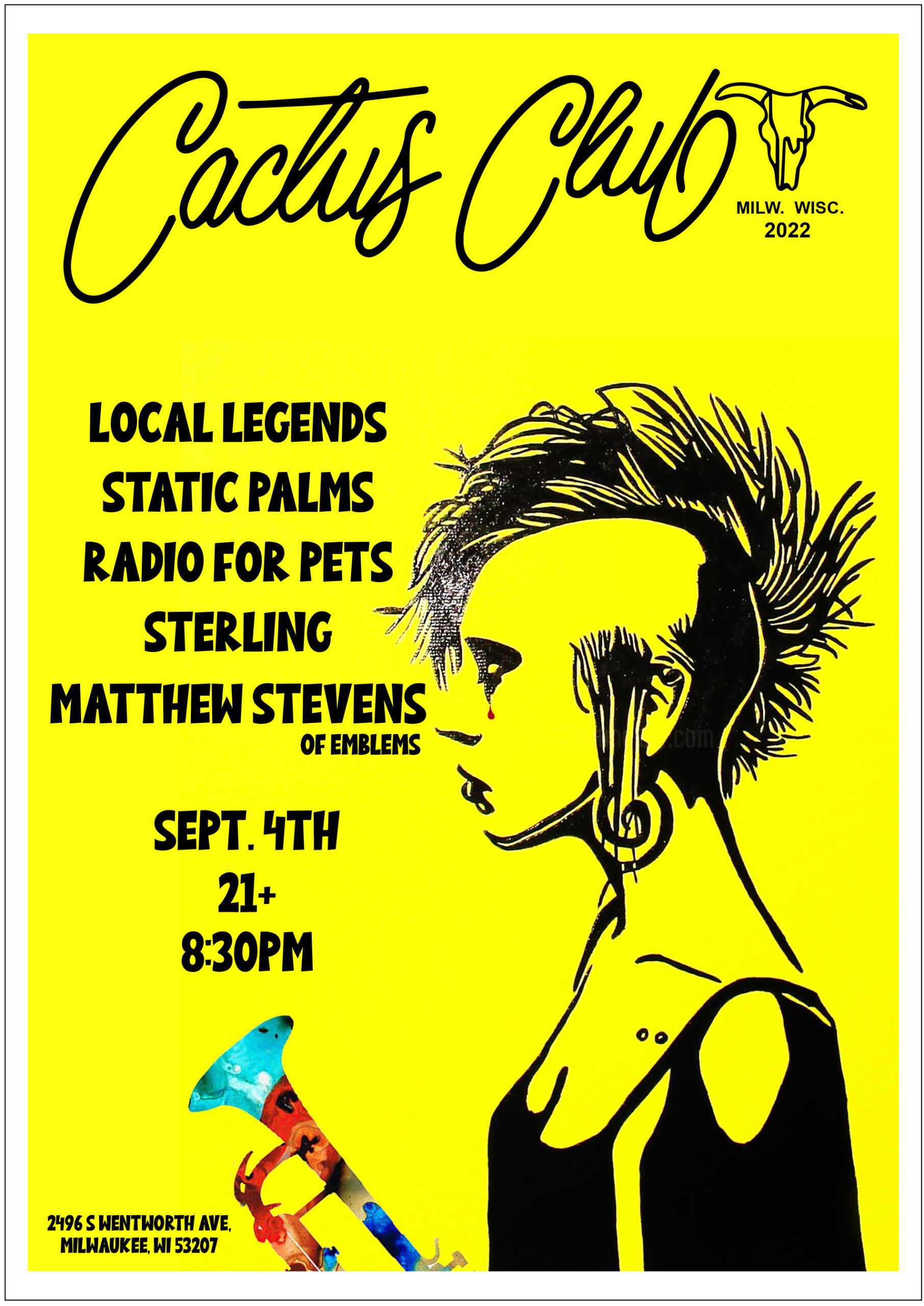 Matthew Stevens • Sterling • Radio For Pets • Static Palms • Local ...