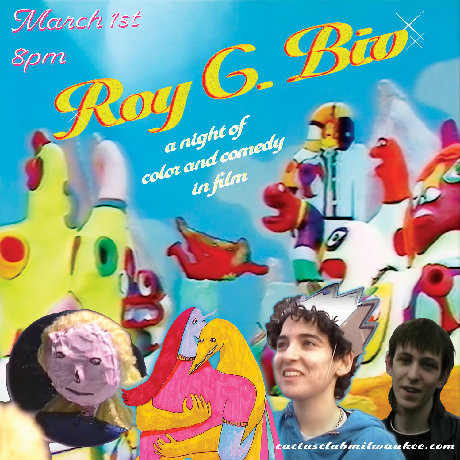 Roy G. Biv: A Study of Color, Comedy, and Queer Art | Cactus Club