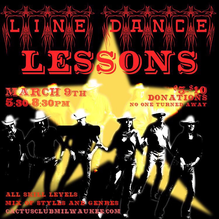 CANCELED DUE TO WEATHER: Line Dance Lessons | Cactus Club