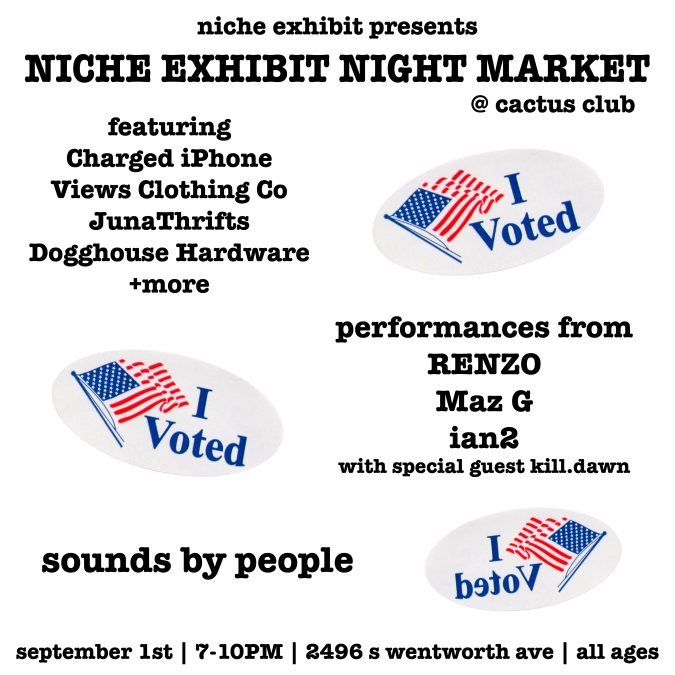 Niche Exhibit Night Market | Cactus Club