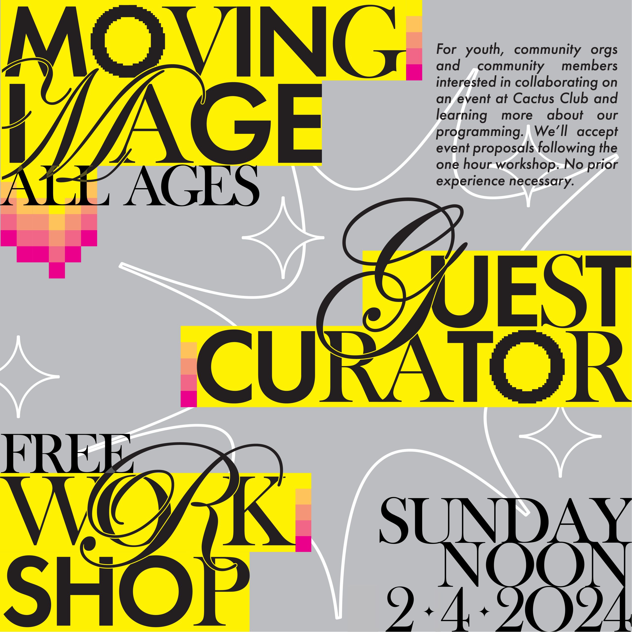 Guest Curator Workshop | Cactus Club
