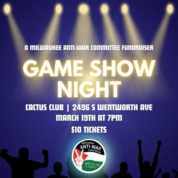 Milwaukee Anti-War Committee Fundraiser: Game Show Night | Cactus Club