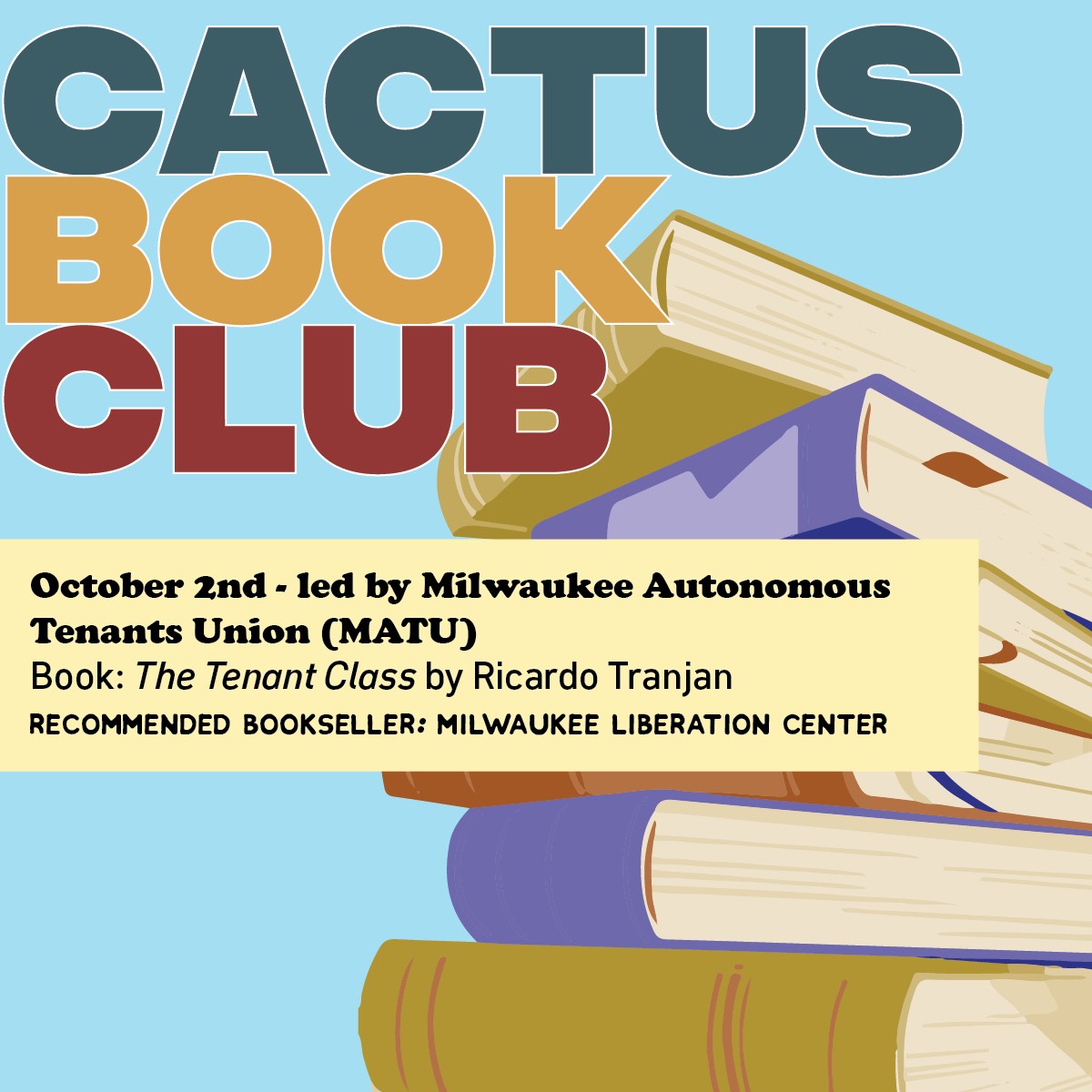 Cactus Book Club: ‘The Tenant Class’ by Ricardo Tranjan | Cactus Club