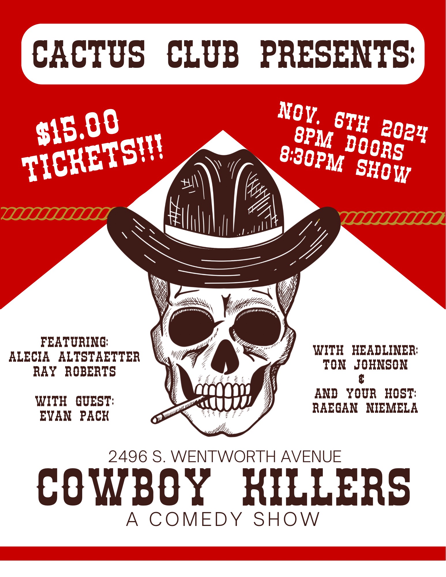Cowboy Killers: Ton Johnson • Ray Roberts • Alecia Altstaetter • Evan ...