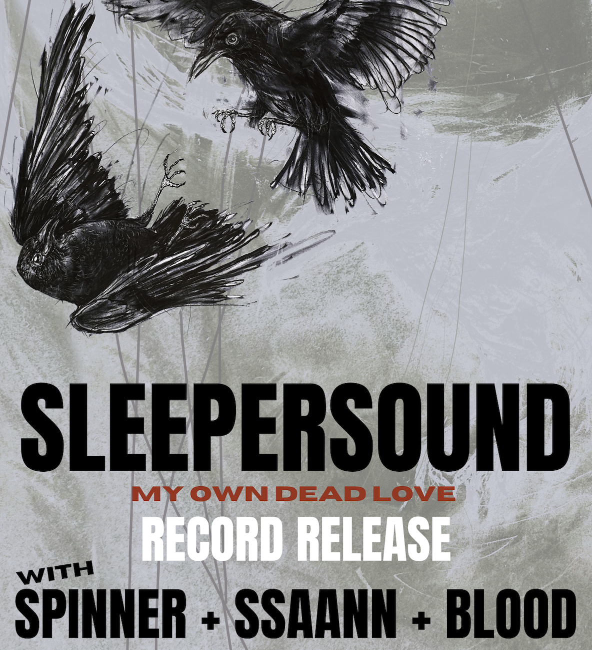 Sleepersound (Record Release) • Spinner • SSAANN •Blood | Cactus Club