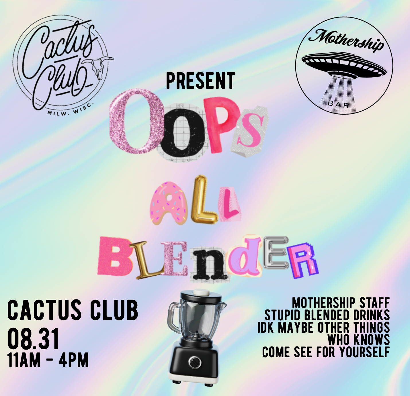 The Mothership Bar Takeover | Cactus Club