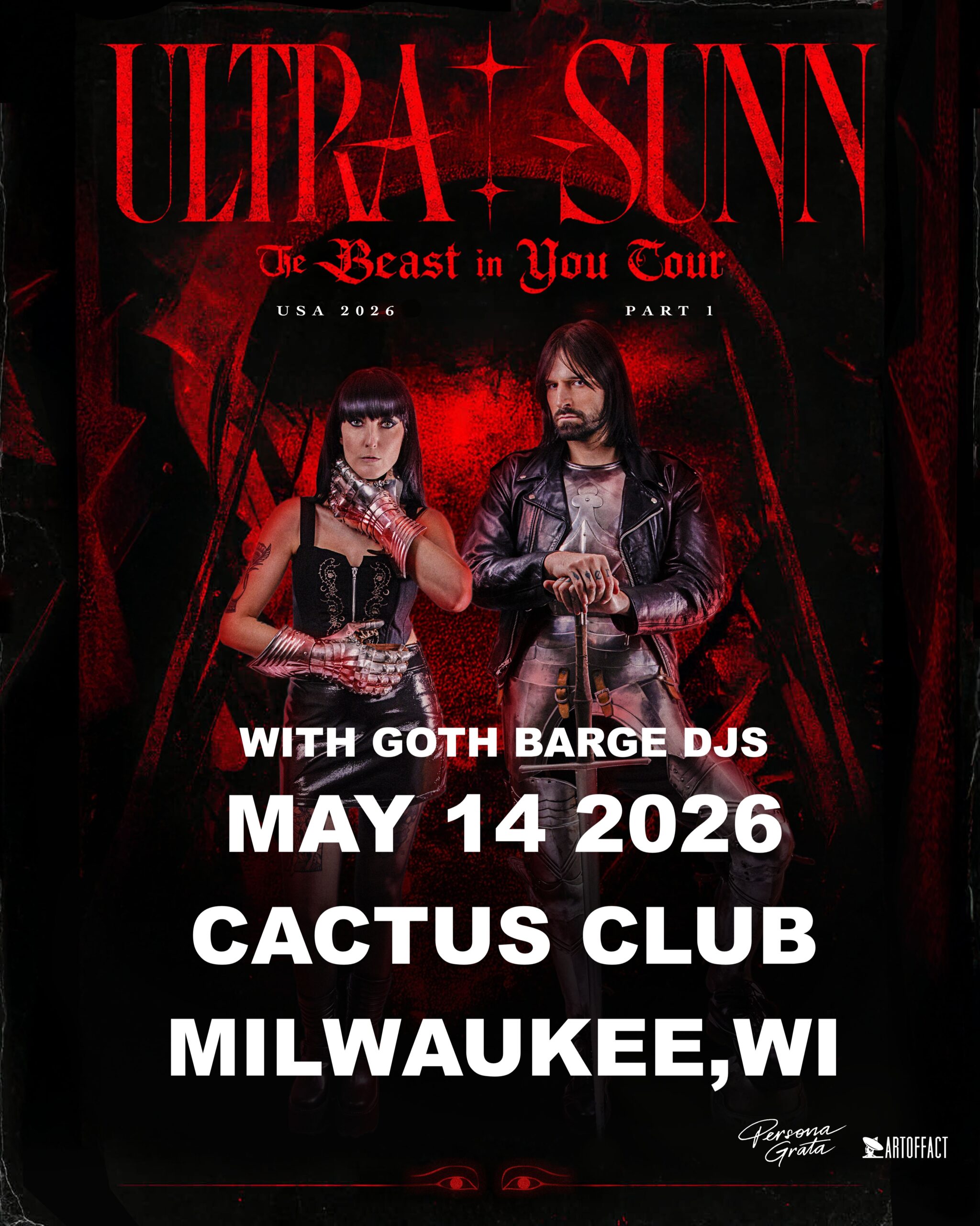ULTRA SUNN • Goth Barge DJs | Cactus Club