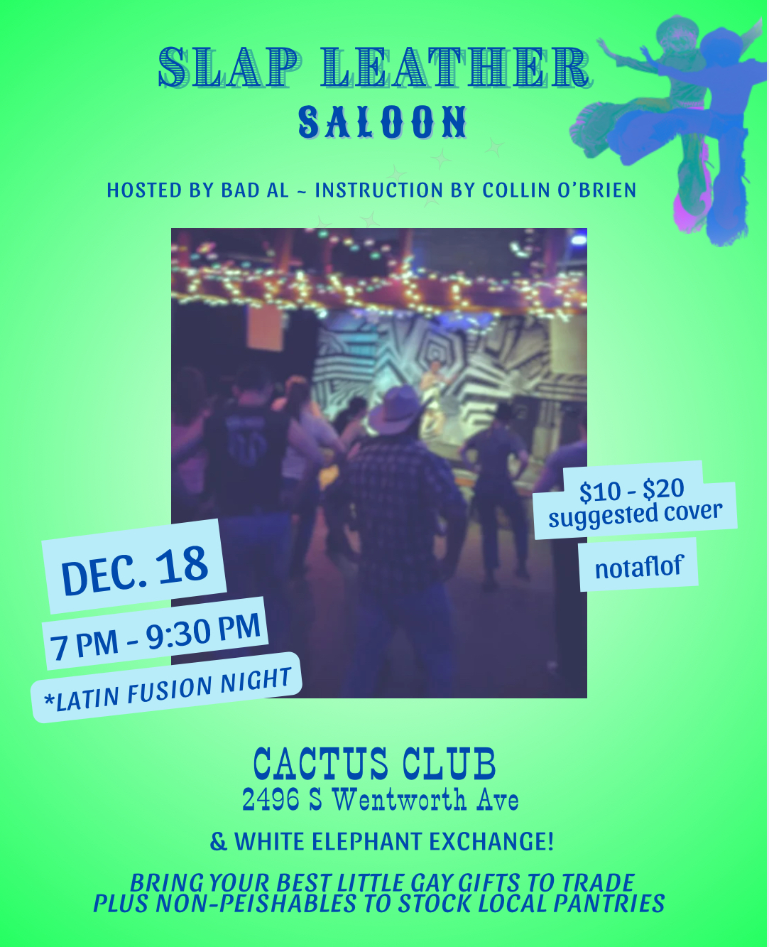 Slap Leather Saloon – Queer Line Dance Night | Cactus Club