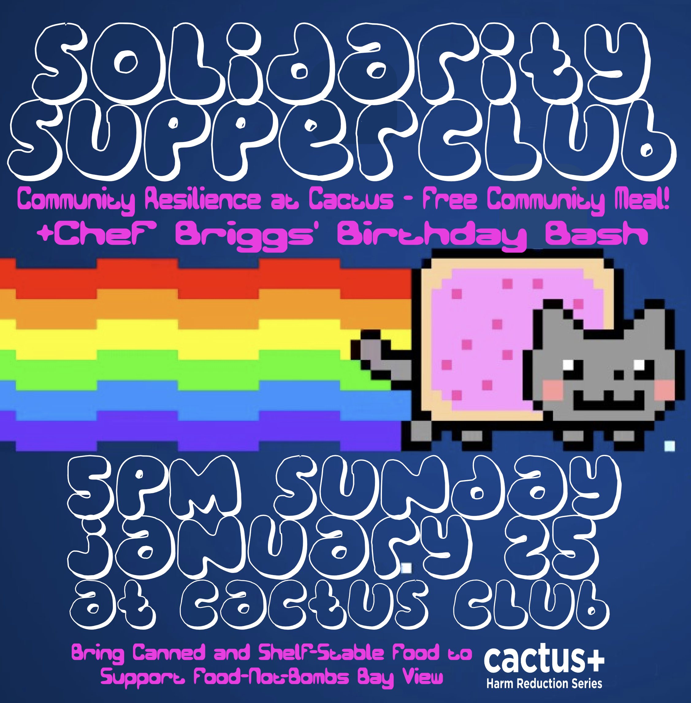 Free Community Meal from Solidarity Supper Club + Chef Briggs’ B-Day ...