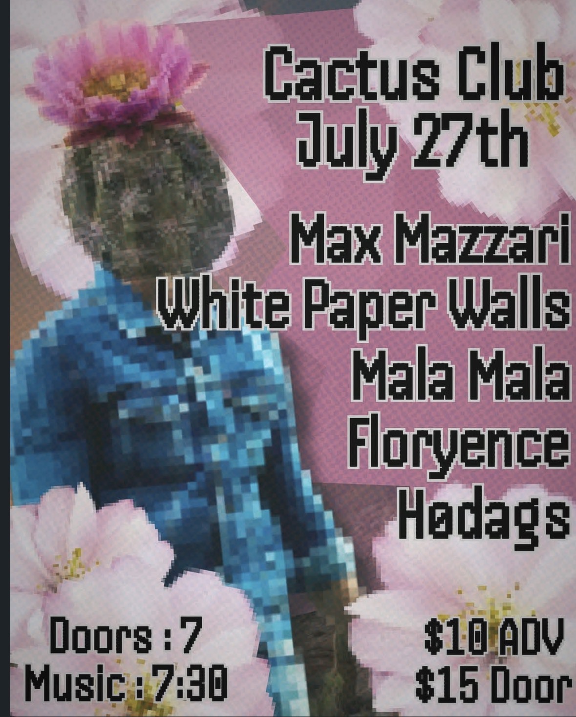 Max Mazzari • White Paper Walls • Mala Mala • Floryence • Hodags ...